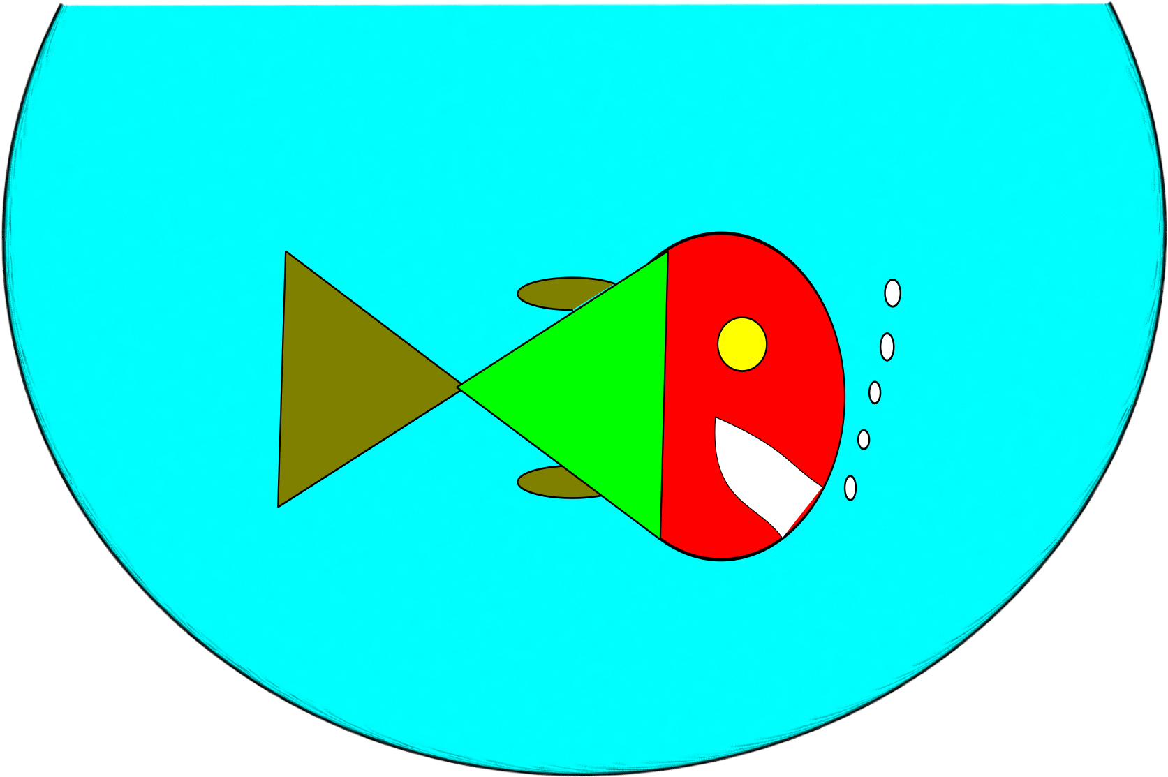 Aquarium Goldfish Computer Icons Freshwater Angelfish - Circle Clipart ...