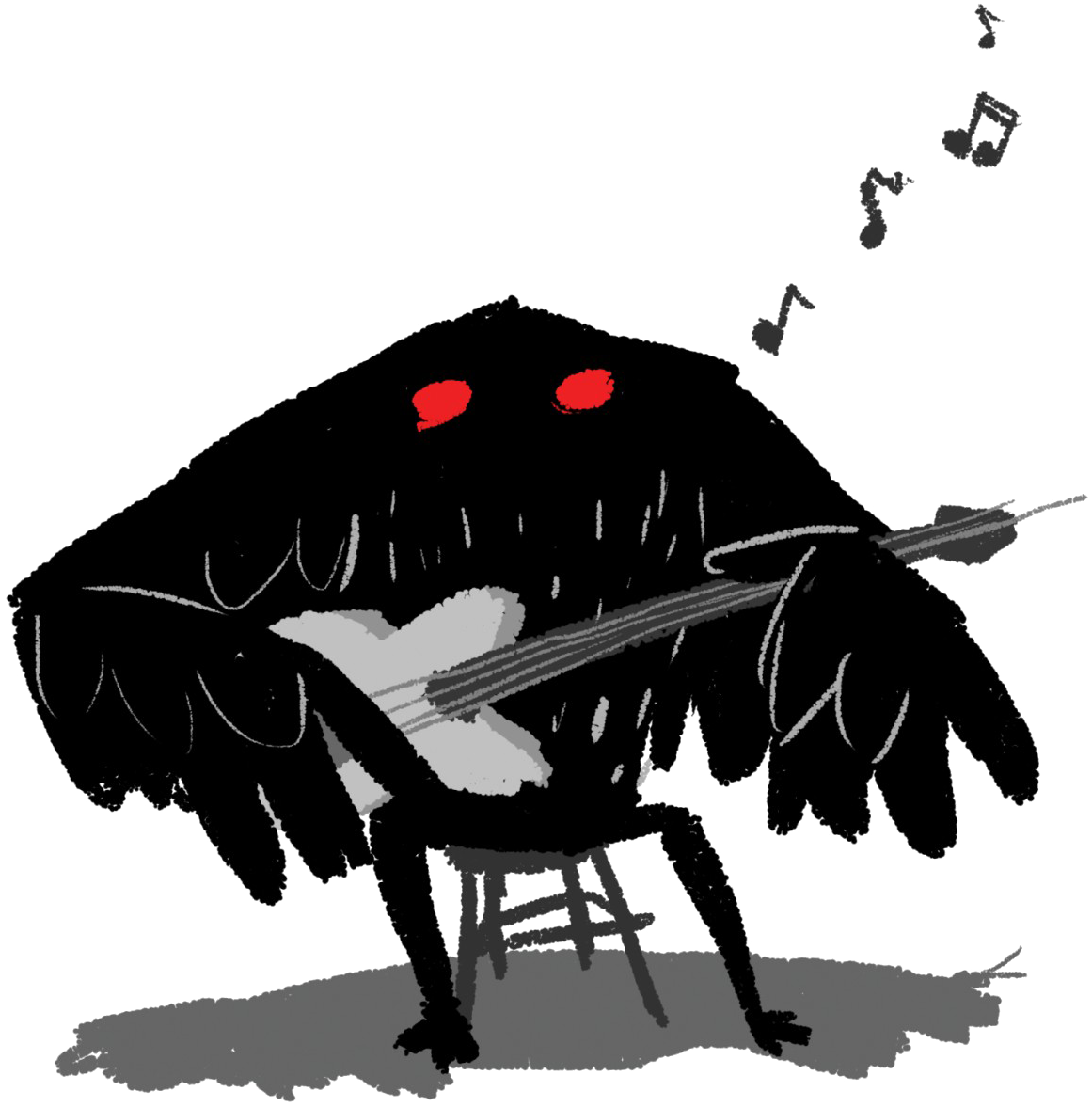 Mothman Png Picture - Mothman Skateboard Clipart - Large Size Png Image ...