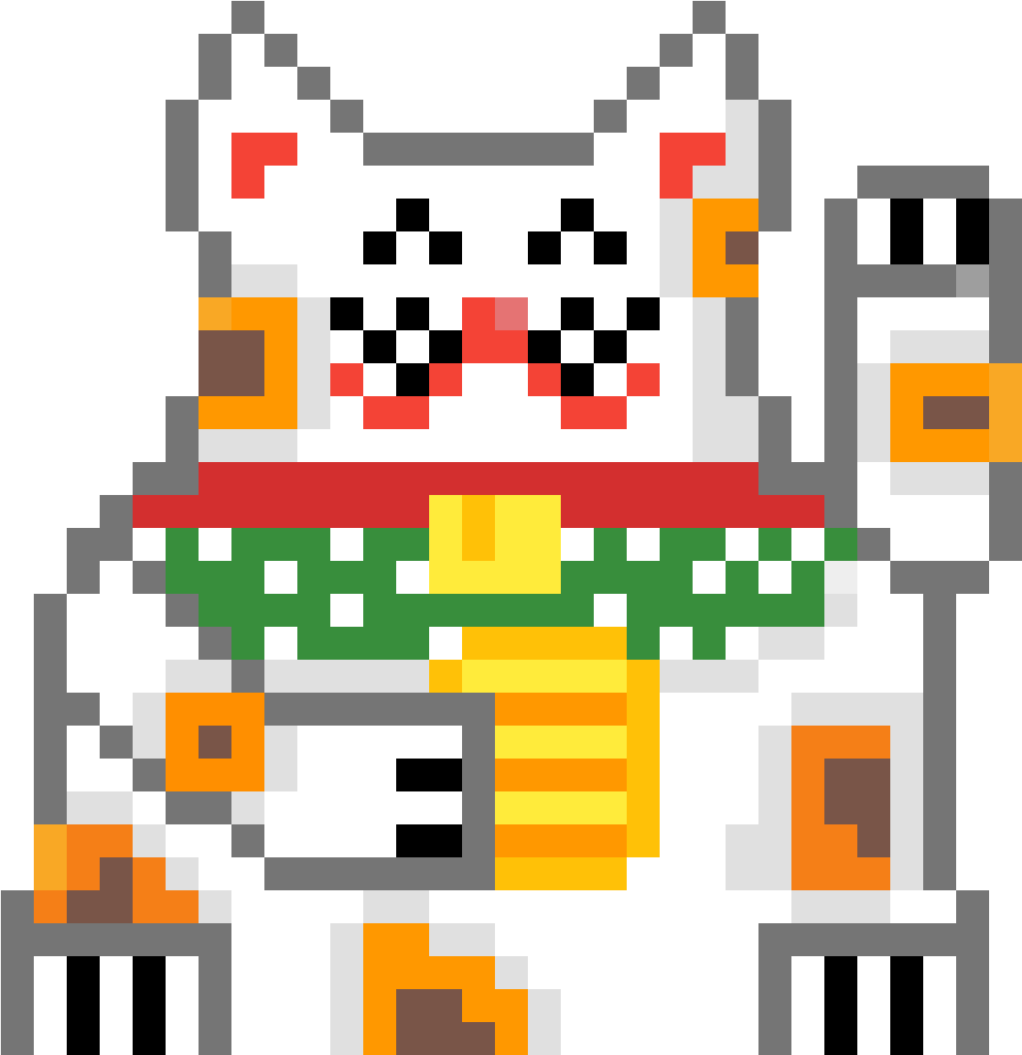 Lucky Cat - Cartoon Clipart - Large Size Png Image - PikPng