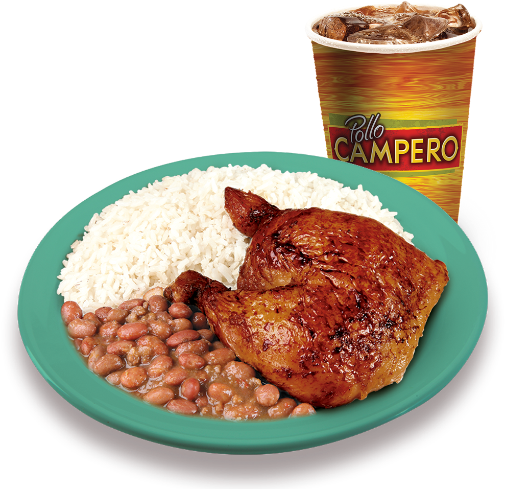 Combo 1/4 Asado - Pollo Campero Clipart - Large Size Png Image - PikPng