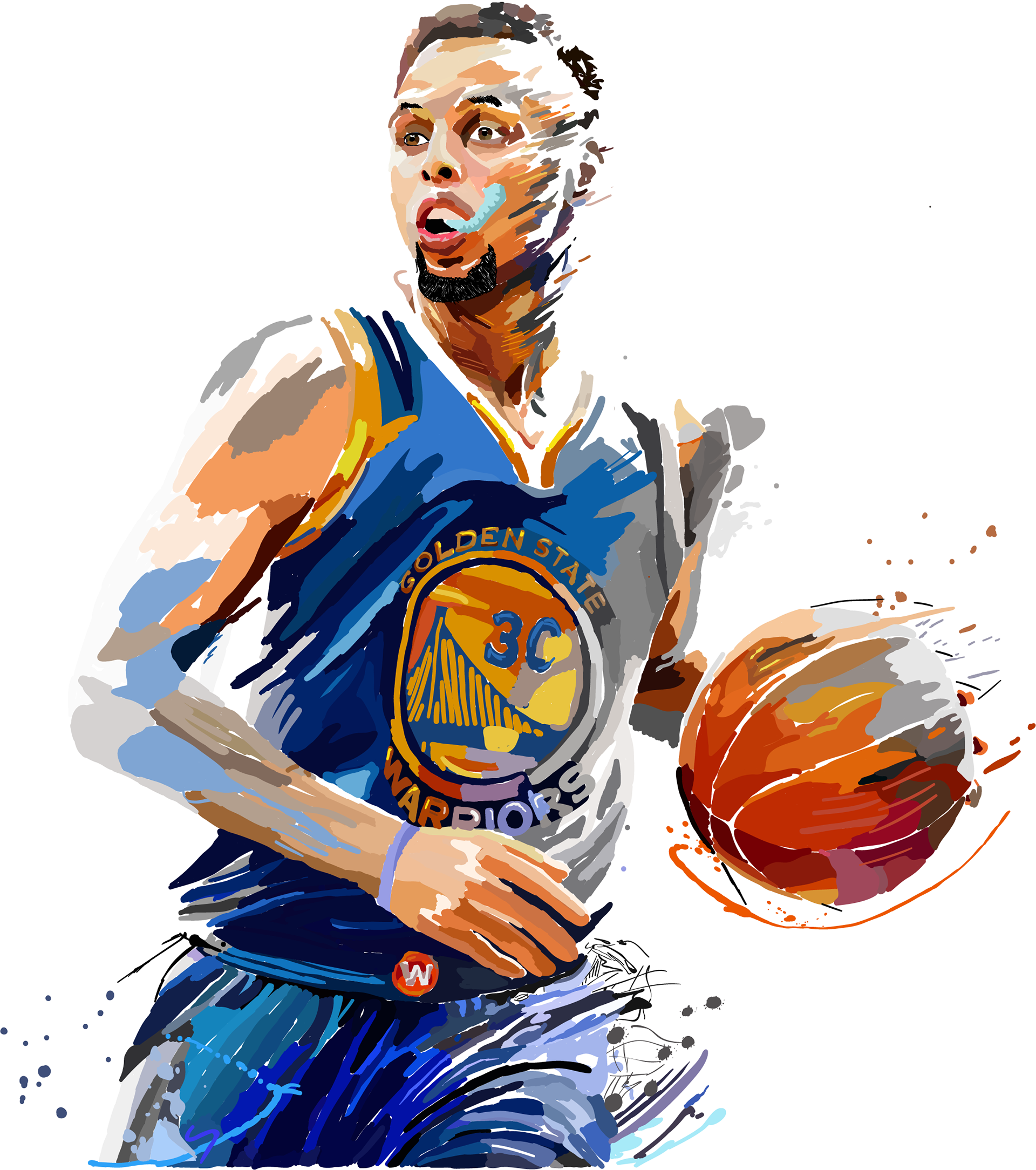 Golden State Warriors Players Png Clipart - Large Size Png Image - PikPng