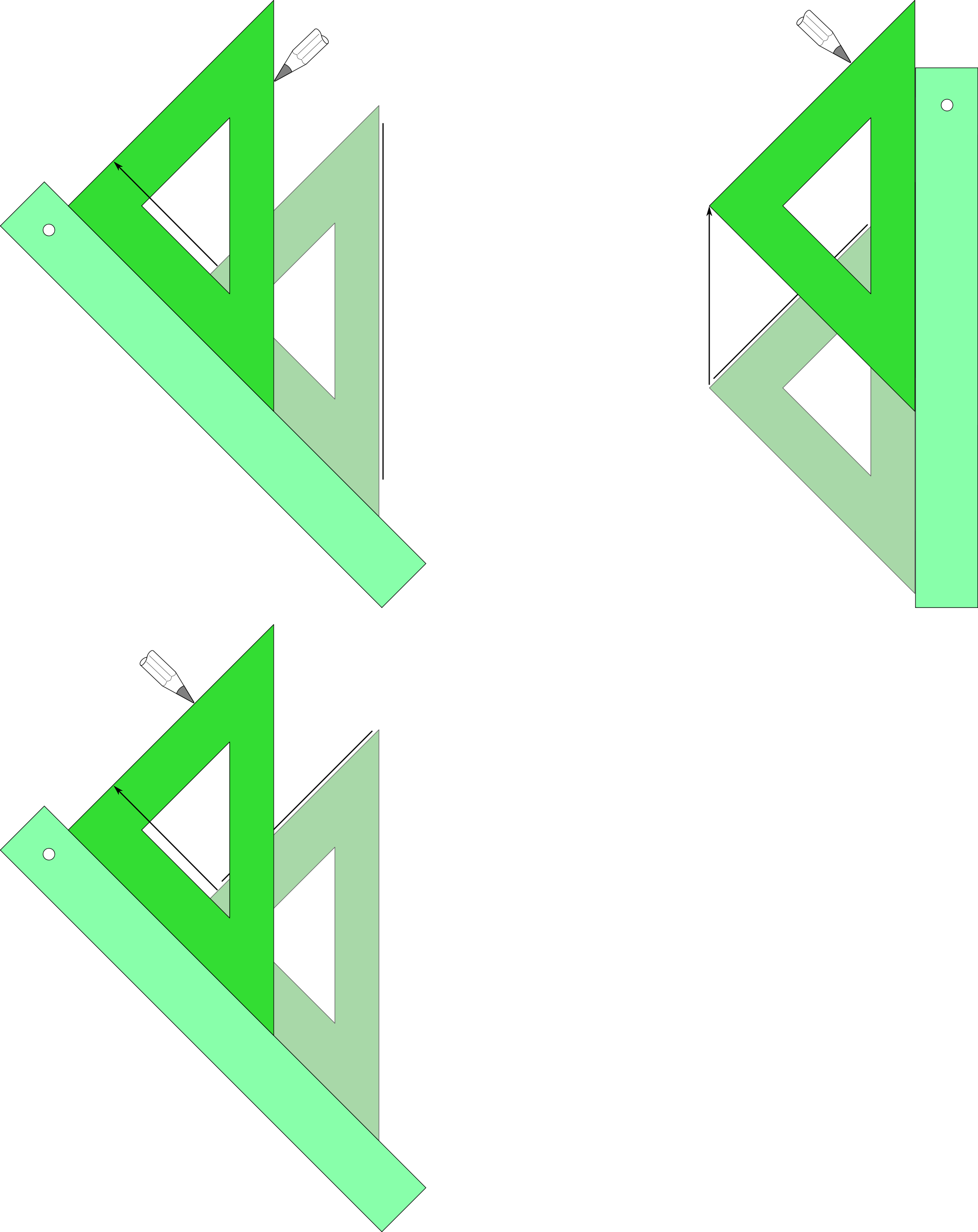 Open - Trouver Une Horizontale Avec Une Équerre Règle Fil Clipart ...