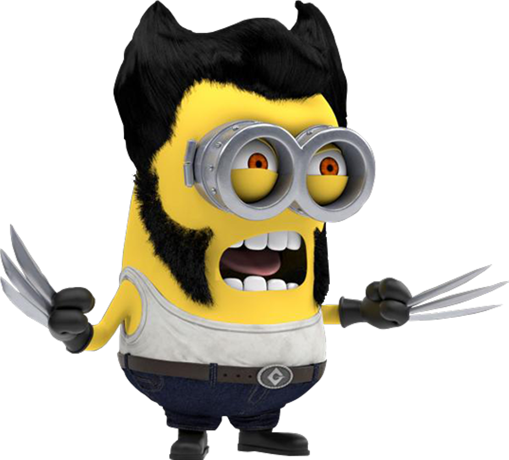 Wolverine Sticker - Imagenes De Los Minions Clipart - Large Size Png ...