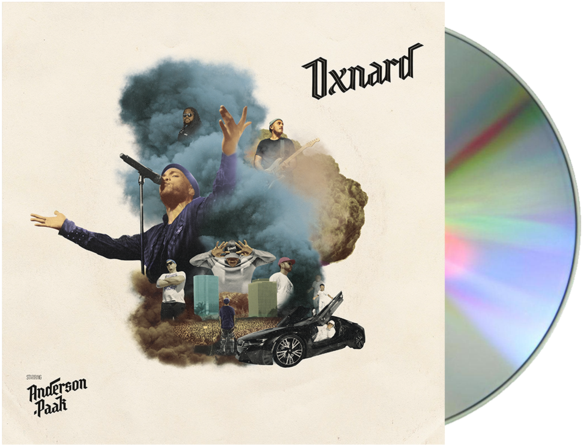 Oxnard - Cd - Album Oxnard Anderson Paak Clipart - Large Size Png Image ...