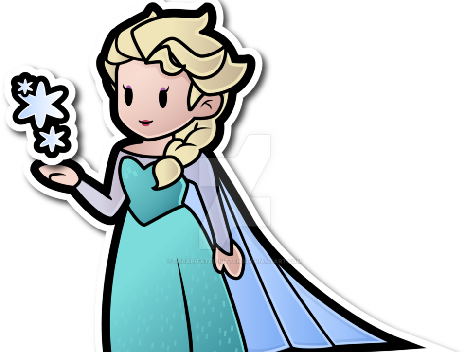 Disney Frozen Sparkle Princess Elsa , Png Download - Cartoon Clipart ...