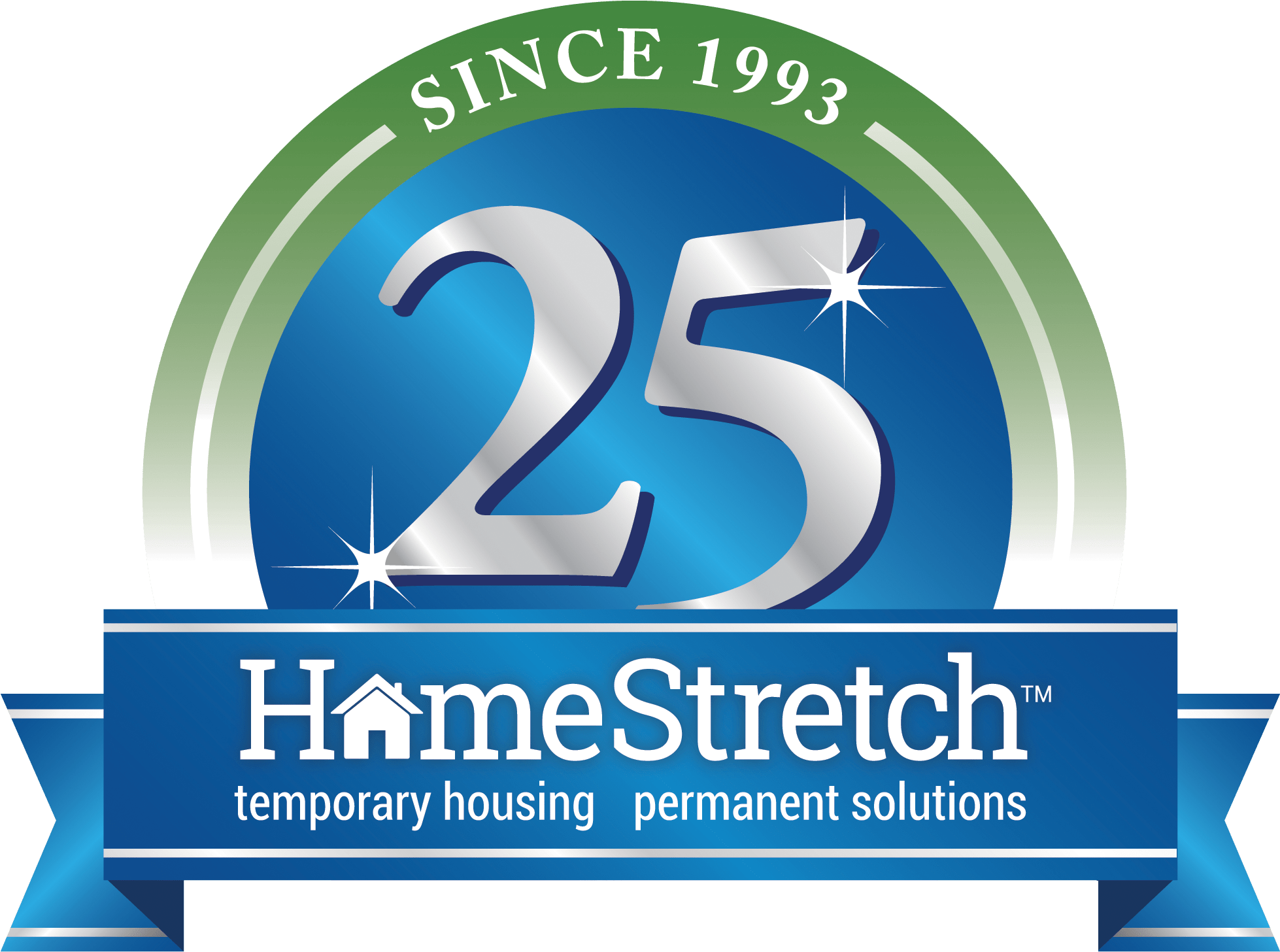 Homestretch 25th Anniversary - Graphic Design Clipart - Large Size Png ...