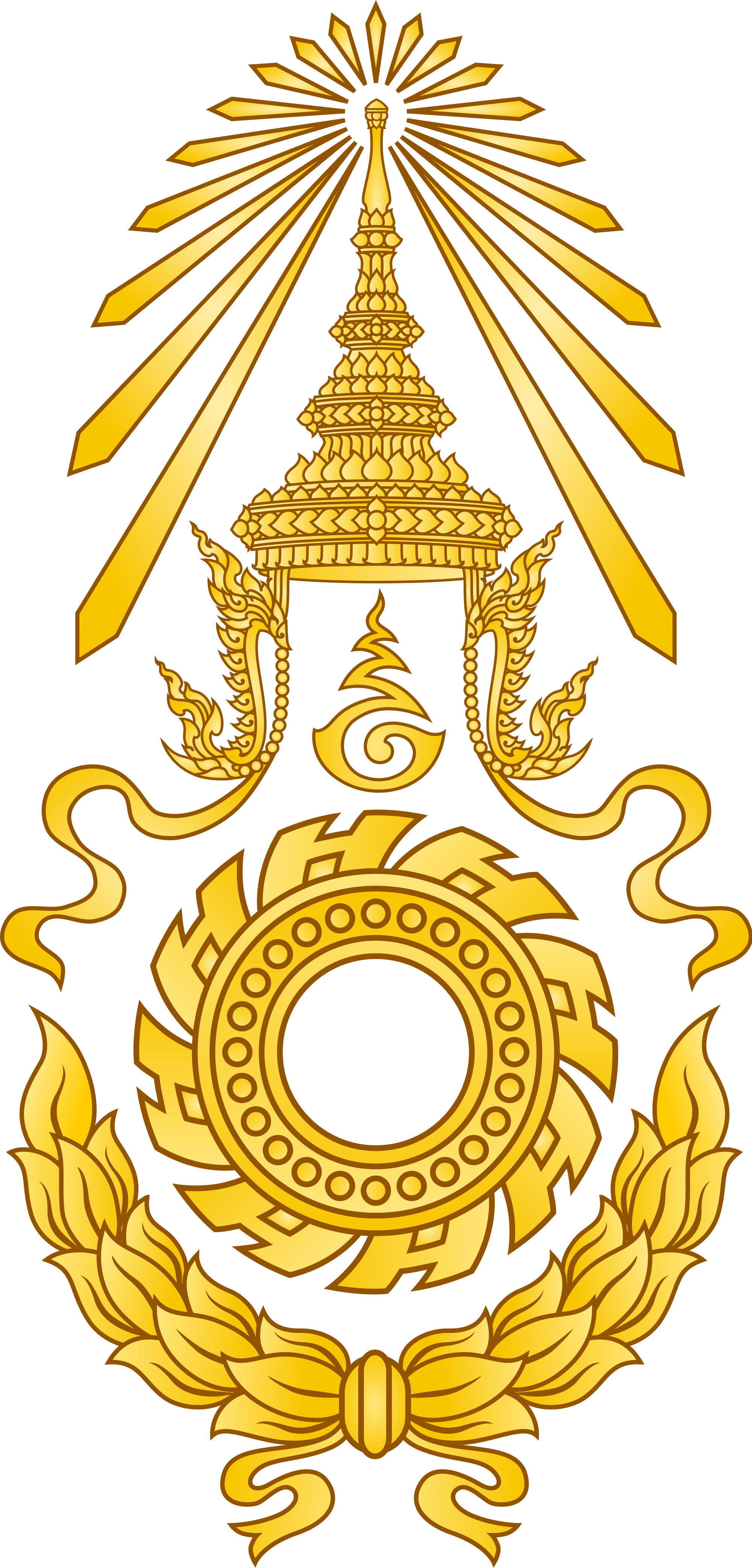 Emblem Of The Royal Thai Army - Royal Thai Army Clipart - Large Size ...