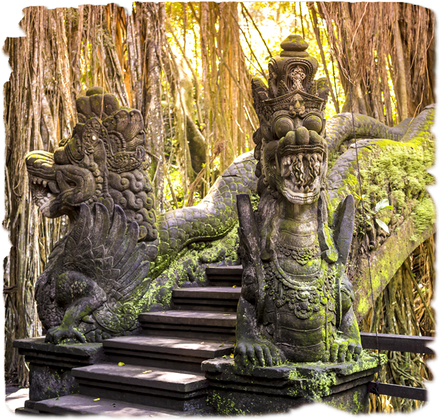 China, Indonesia Y Singapur - Ubud Clipart - Large Size Png Image - PikPng