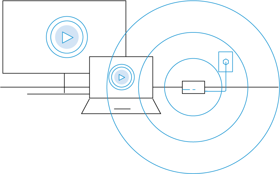 Use Moca To Fix Your Buffering And Streaming Video - Circle Clipart ...
