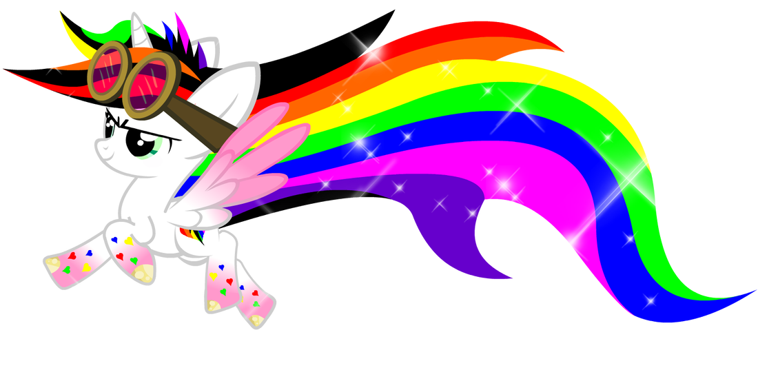 Rainbow Clipart Lightning - Rainbow Power Lightning Bliss - Png ...