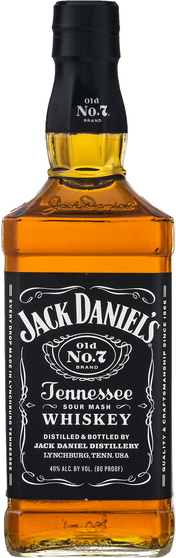Jack Daniels Bottle Png Jack Daniels 50 Cl Clipart Large Size Png