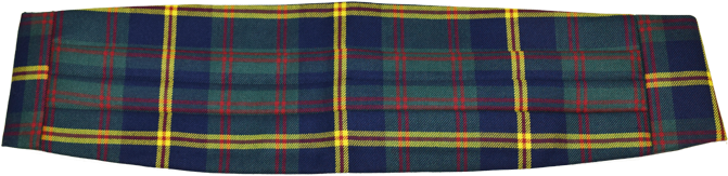 Usmc Official Plaid Cummerbund - Tartan Clipart - Large Size Png Image ...