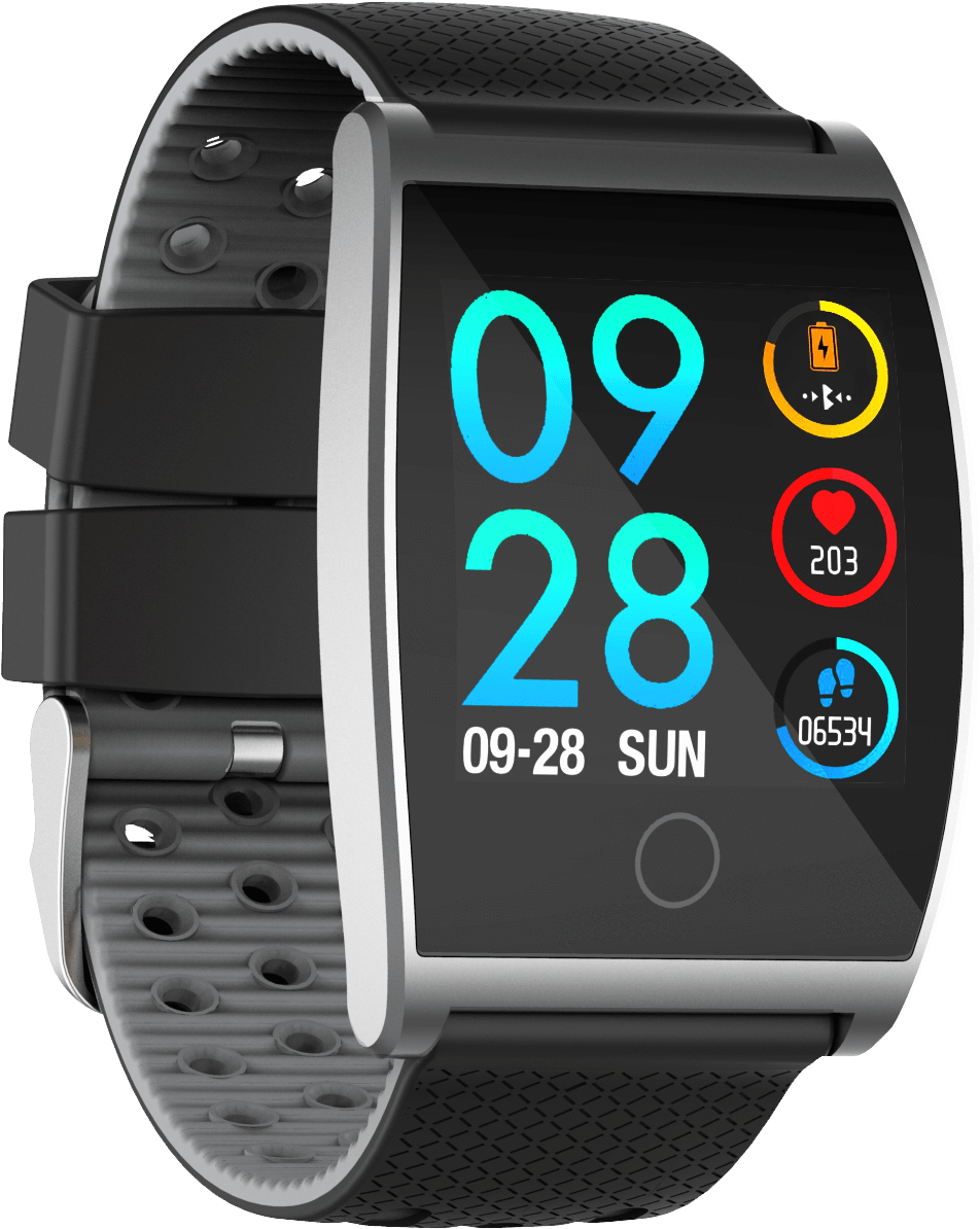 Pulseira De Relógio De Pressão Arterial - Qs05 Smartwatch Clipart - Large Size Png Image - PikPng