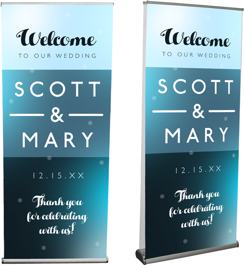 Retractable Banners - Banner Clipart - Large Size Png Image - PikPng