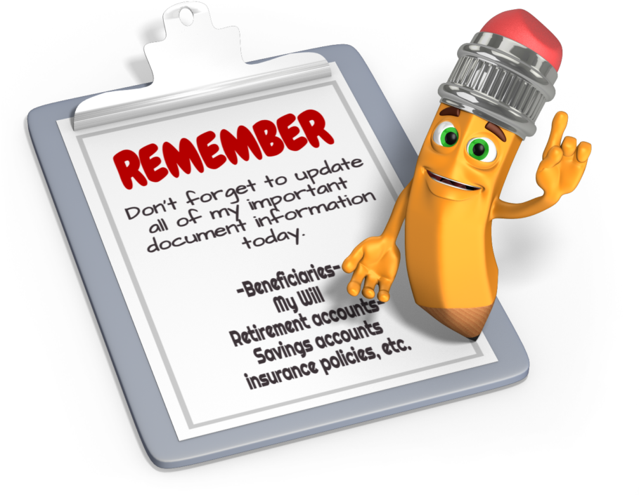 Update Your Important Documents - Cartoon Clipart - Large Size Png ...