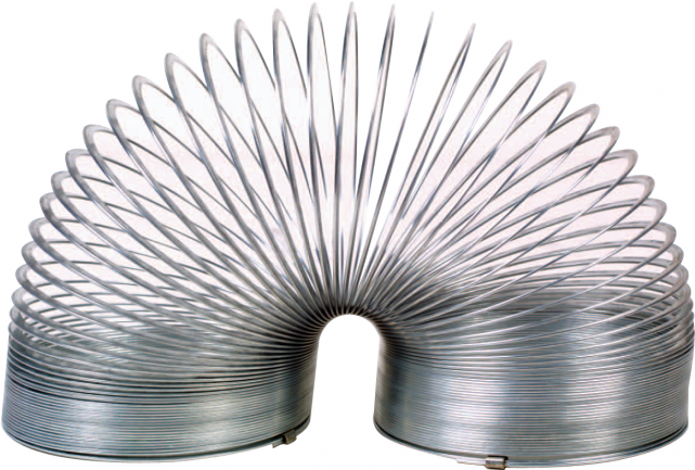 Original Metal Slinky - Metal Slinky Hd Clipart - Large Size Png Image ...