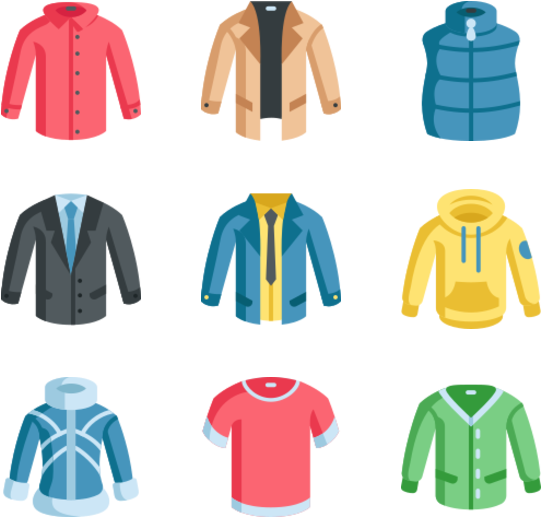 Clothes Clipart - Large Size Png Image - PikPng