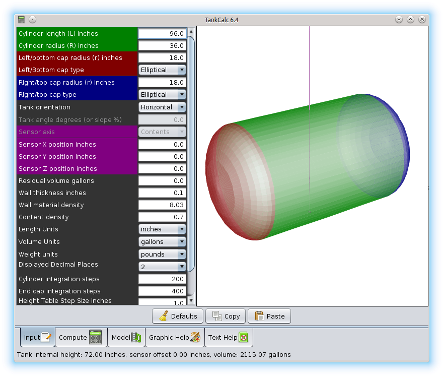 Download * Tankcalc - Horizontal Tank Shape Clipart Png Download - PikPng