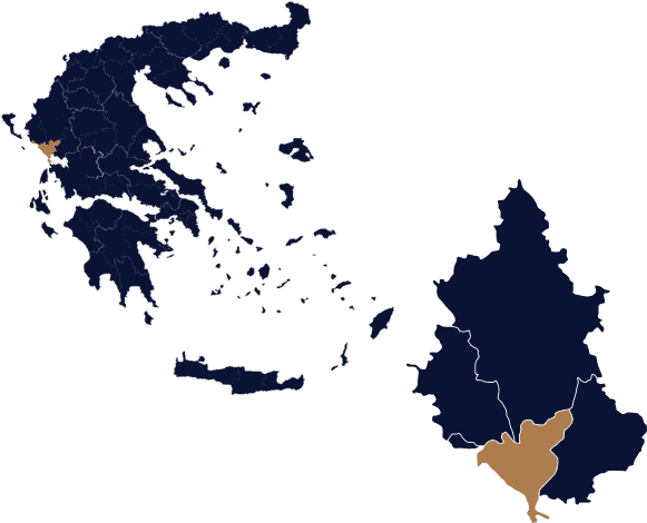 Greece-map - Greece Map Vector Clipart - Large Size Png Image - PikPng
