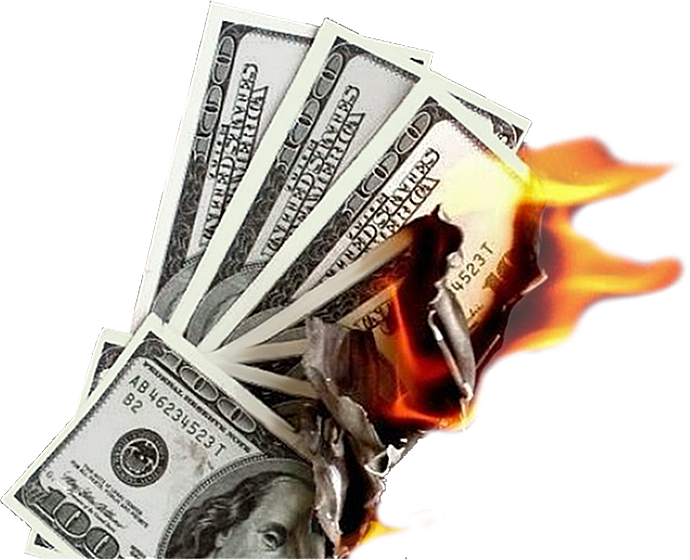 Burning Money Png - Burning Money Transparent Background Clipart ...