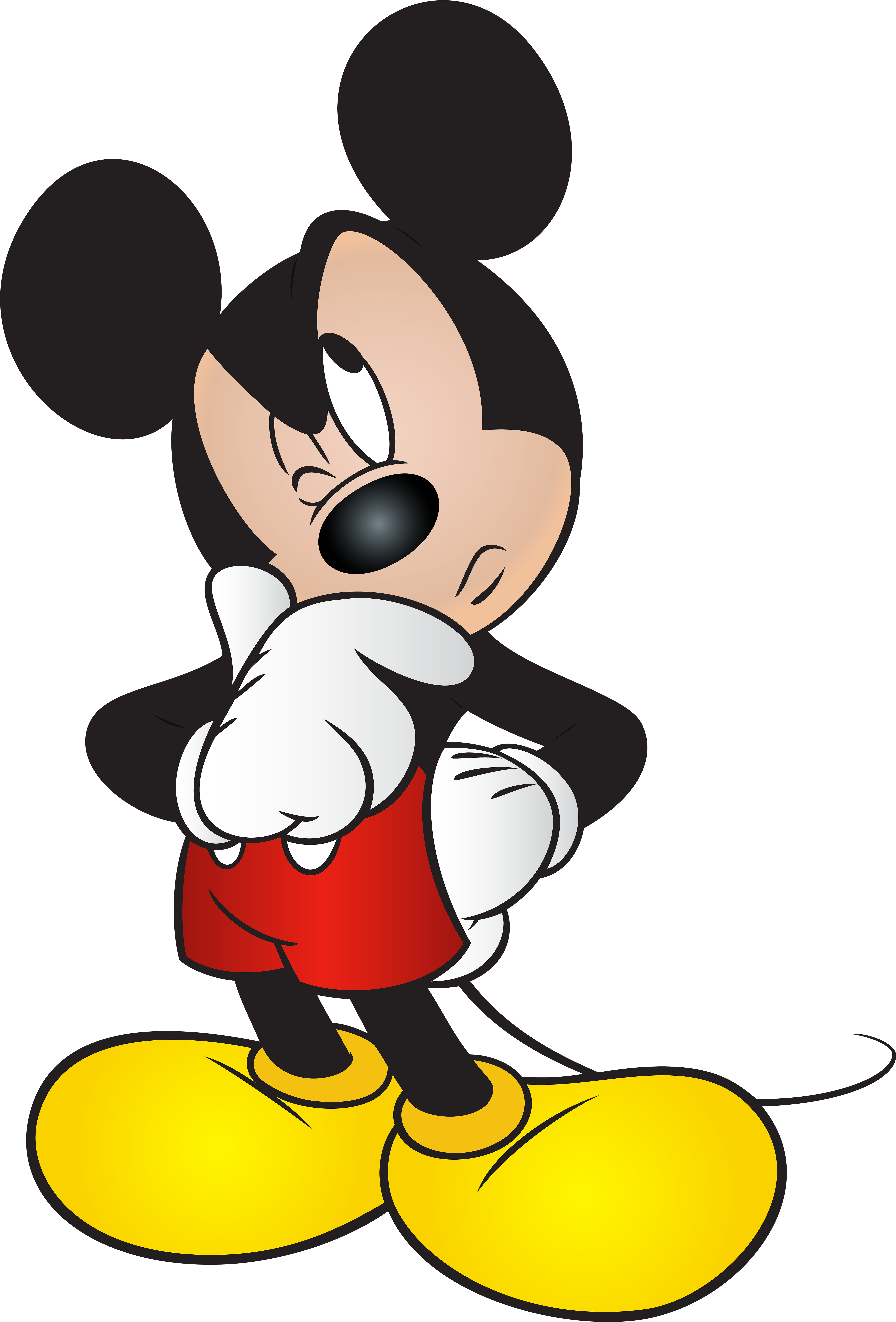 Mickey Mouse Transparent Clipart - Large Size Png Image - PikPng