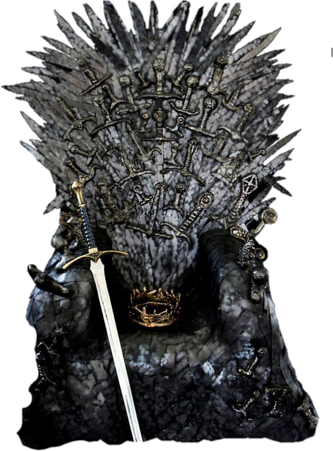 Iron Throne Clipart - Large Size Png Image - PikPng