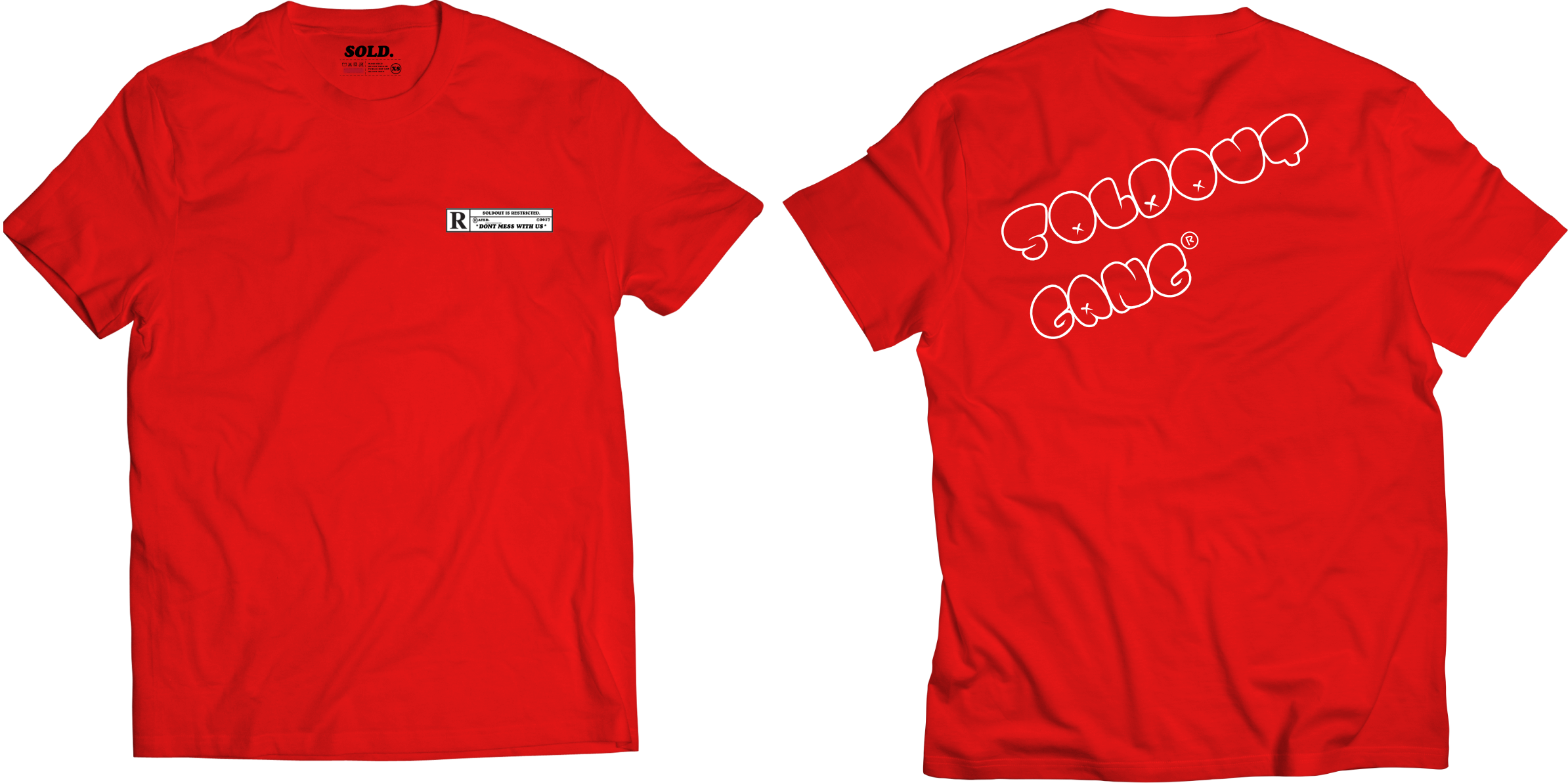 Image Of Rated R Tee Clipart - Large Size Png Image - PikPng