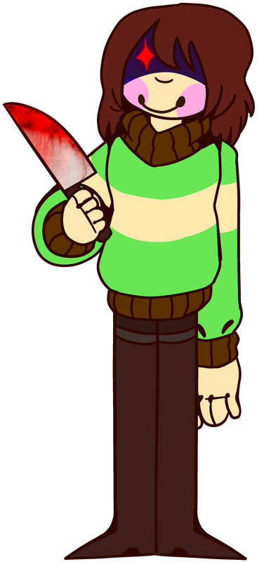 Chara Undertale Transparent - Cartoon Clipart - Large Size Png Image ...