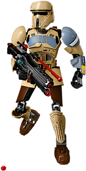 Scarif Stormtrooper - Lego Star Wars Shore Trooper Clipart - Large Size ...
