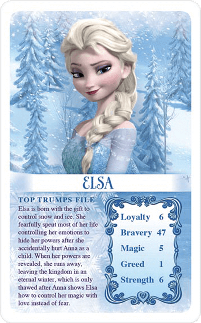 Top Trumps Frozen - Make Top Trump Cards Clipart - Large Size Png Image ...