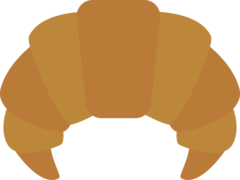 Croissant Computer Icons Food Bread Cartoon - Croissant Clip Art - Png ...