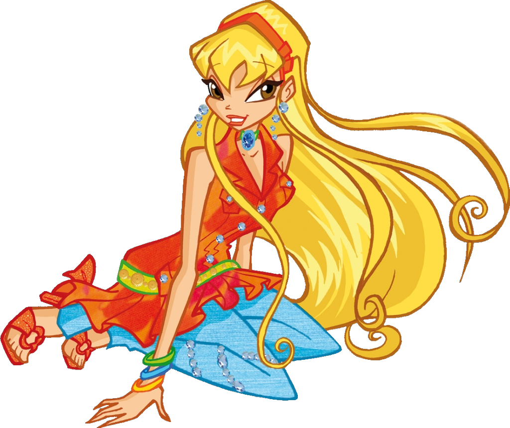 Winxclub Sticker - Winx Stella Season 1 Clipart - Large Size Png Image ...