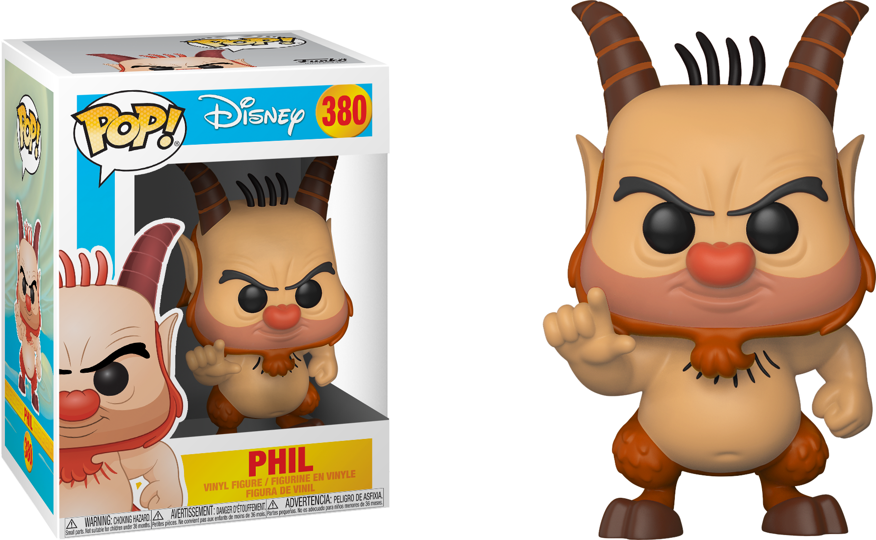 Pop Vinyl Hercules Phil Clipart - Large Size Png Image - PikPng