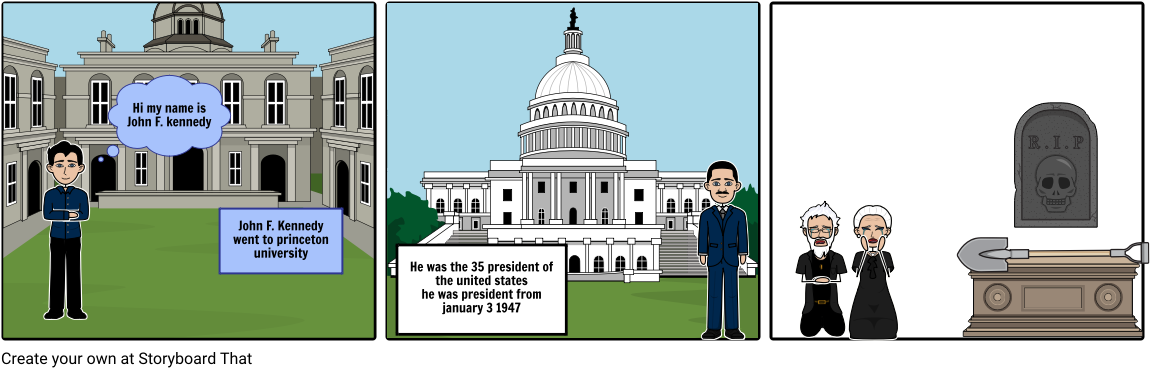 John F Kennedy - Cartoon Clipart - Large Size Png Image - PikPng