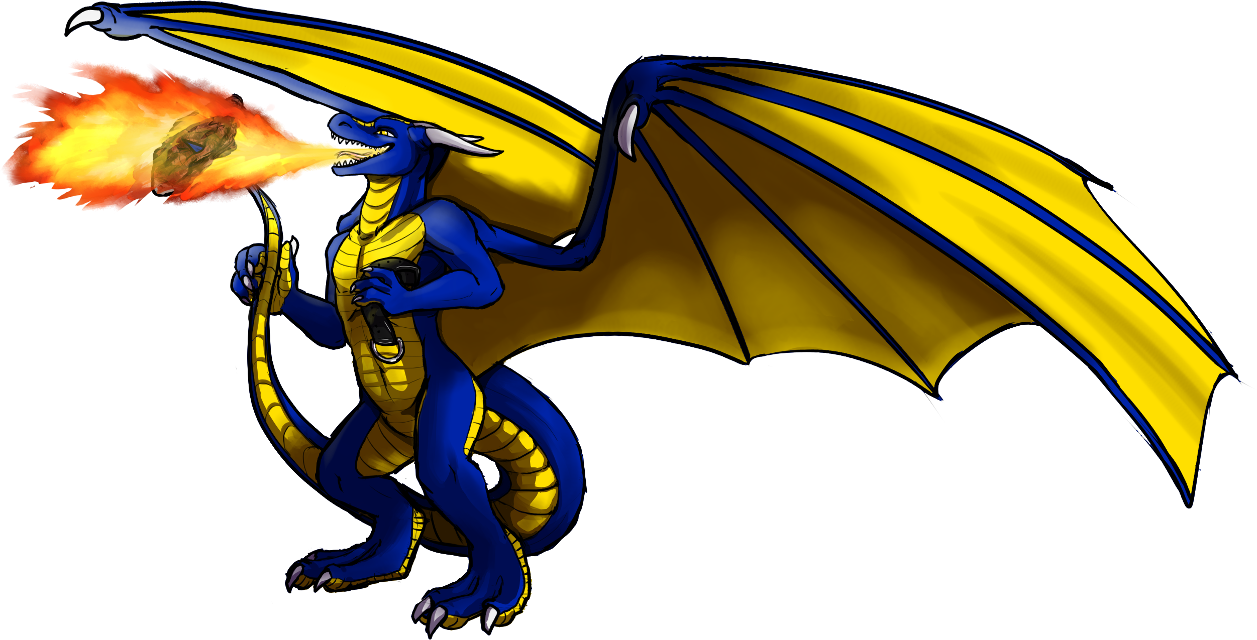 Sabre Dragon Clipart - Large Size Png Image - PikPng