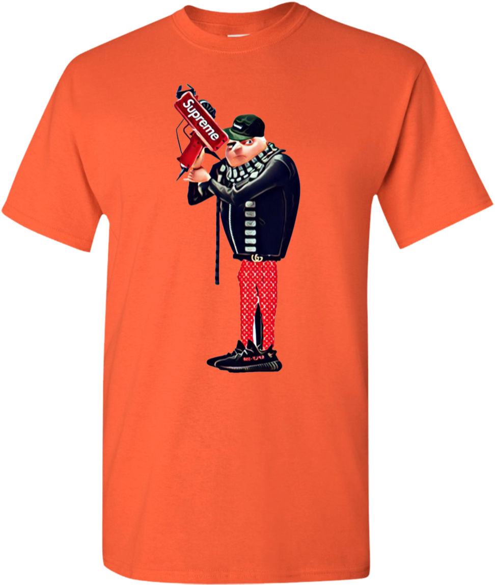 Gru Hypebeast Supreme T-shirt , Png Download - Jason Aldean T Shirt ...