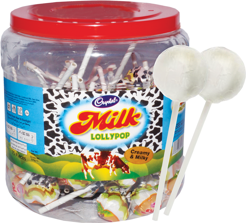 Milk Lollipop Jar - Cow Grazing Clipart - Large Size Png Image - PikPng