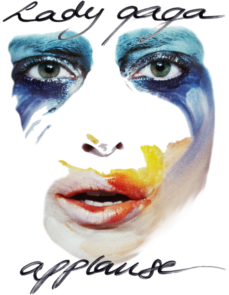 Applause - Png - Lady Gaga Applause Makeup Clipart - Large Size Png ...