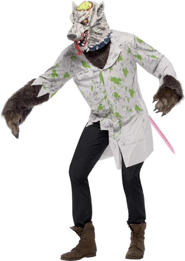Lab Rat Costume - Lab Rat Costume Ideas Clipart - Large Size Png Image ...