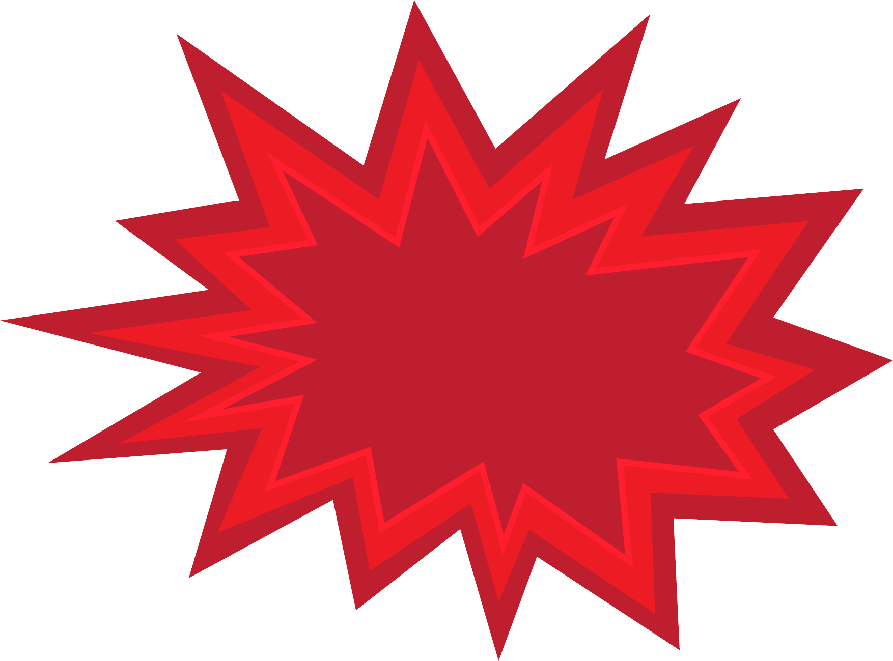 Download Red Burst Png Clipart Png Download - PikPng