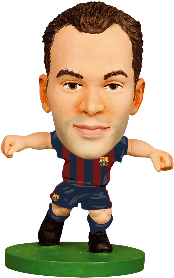 Andres Iniesta Soccerstarz Clipart - Large Size Png Image - PikPng