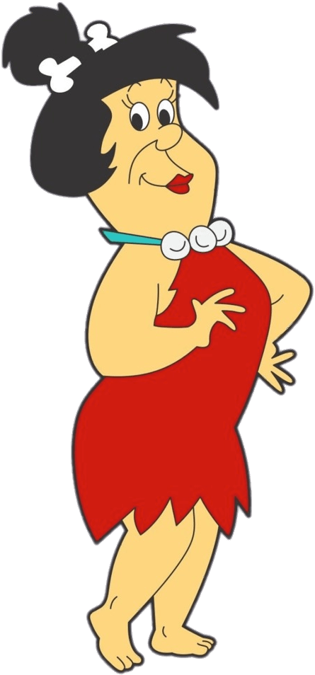 Edna Flintstone - Flintstones Female Characters Clipart - Large Size ...