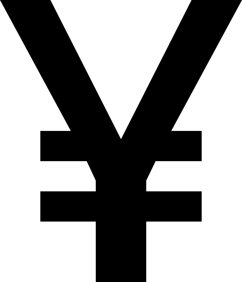 Png File - Japanese Yen Icon Png Clipart - Large Size Png Image - PikPng