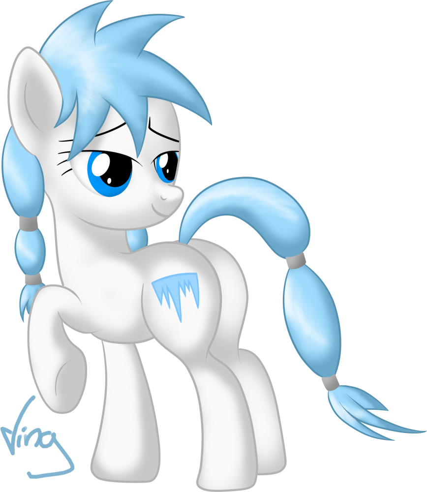 Vingamena, Bedroom Eyes, Female, Flank, Looking Back, - Cartoon Clipart ...