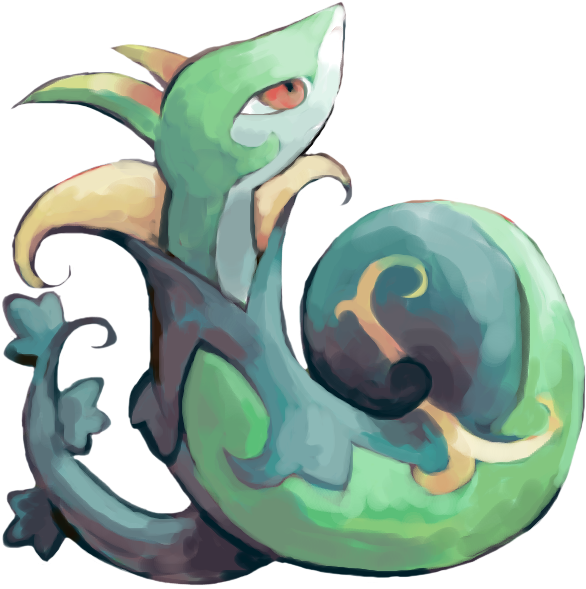 View Serperior By Sailorclef-d4i7ouq , - Cartoon Clipart - Large Size ...