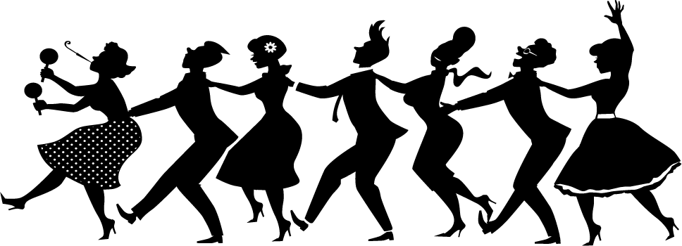 Dj Dance - Conga Line Clipart - Large Size Png Image - PikPng