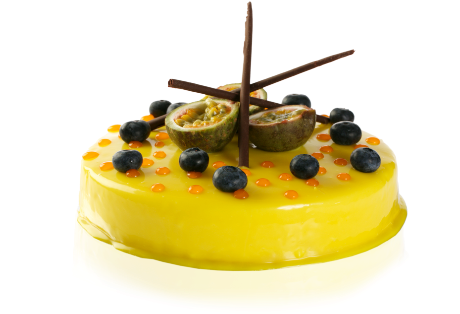 Passion Fruit Delice - Passion Fruit Delight Cake Clipart - Large Size ...