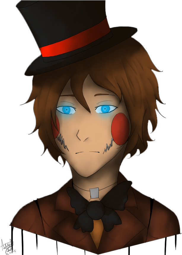 Human Toy Freddy By - Fnaf Anime Human Toy Freddy Clipart - Large Size ...