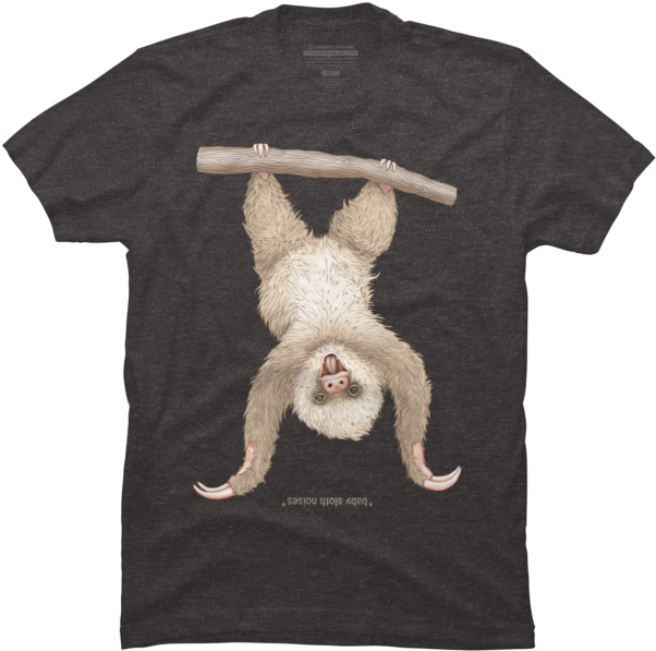 Baby Sloth - Mindofrez Merch Relax Dude Clipart - Large Size Png Image ...