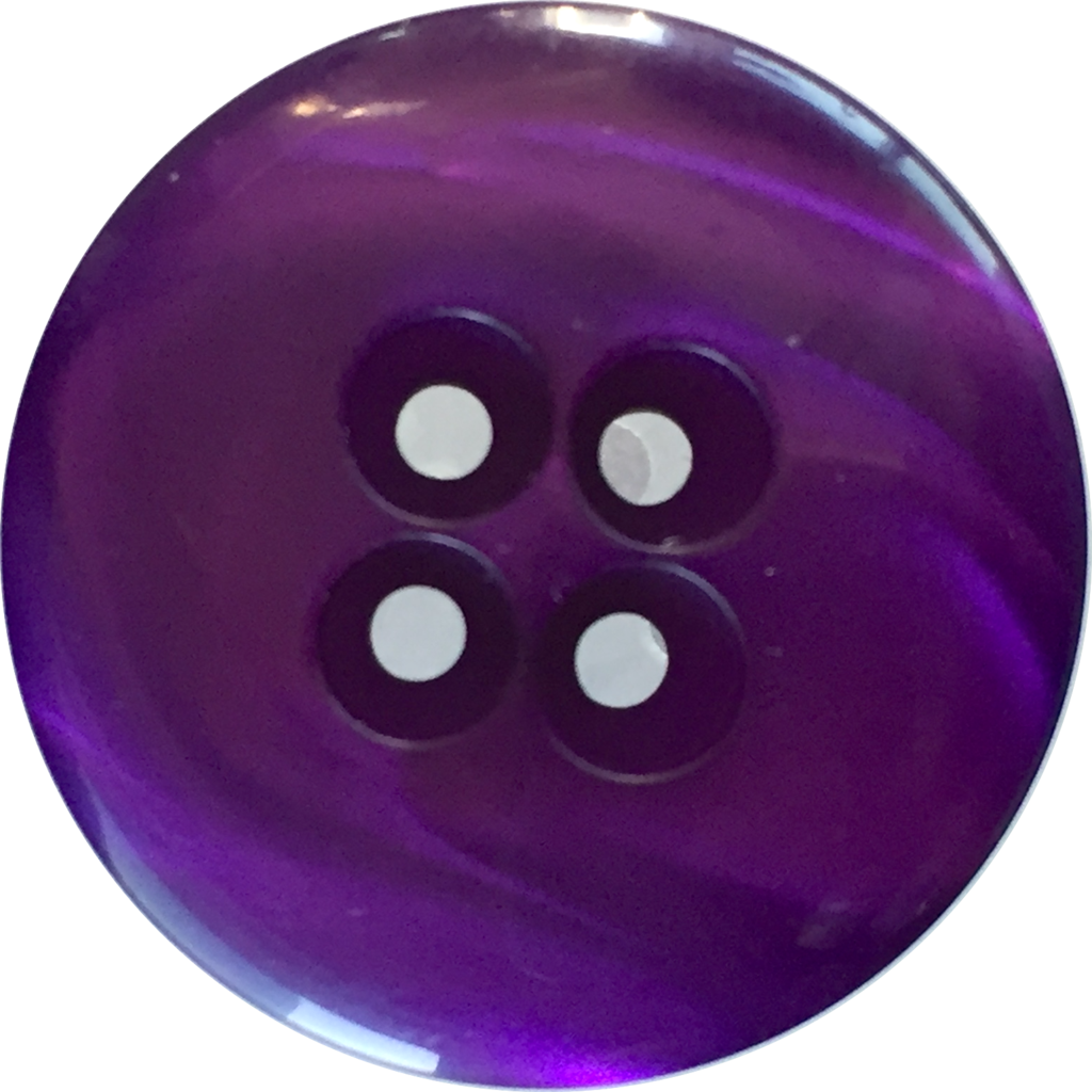 Purple Designer 7/8" Coat Button, 4-holes, "ocean" - Circle Clipart ...